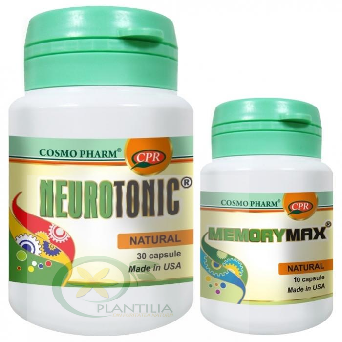 Neurotonic 30 capsule + Memory Max 10 capsule GRATIS Cosmo Pharm ...