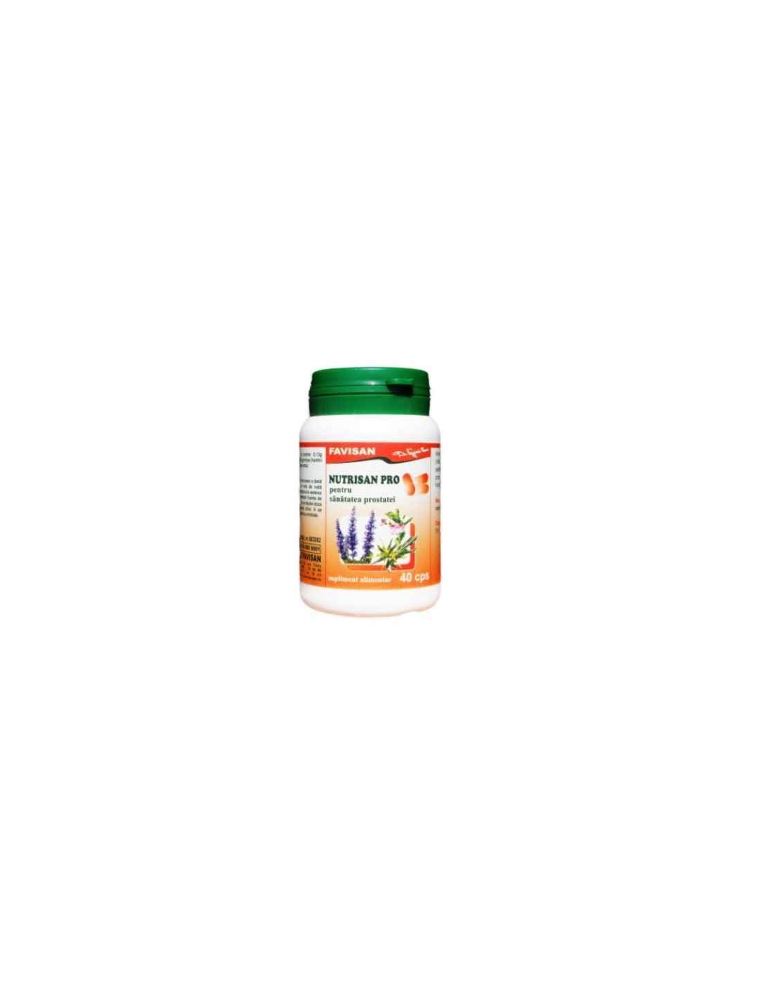NUTRISAN PRO 40 capsule Favisan - Plantilia