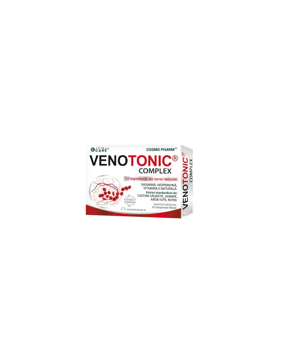 VENOTONIC COMPLEX 30 comprimate - Cosmopharm - Plantilia