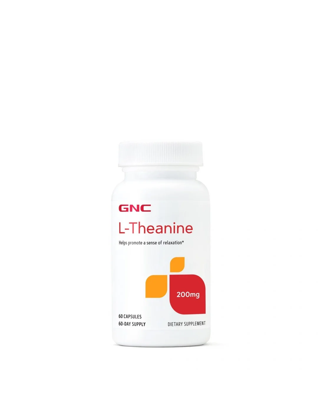 Gnc L-theanine 200mg, L-teanina, 60 Cps - Plantilia