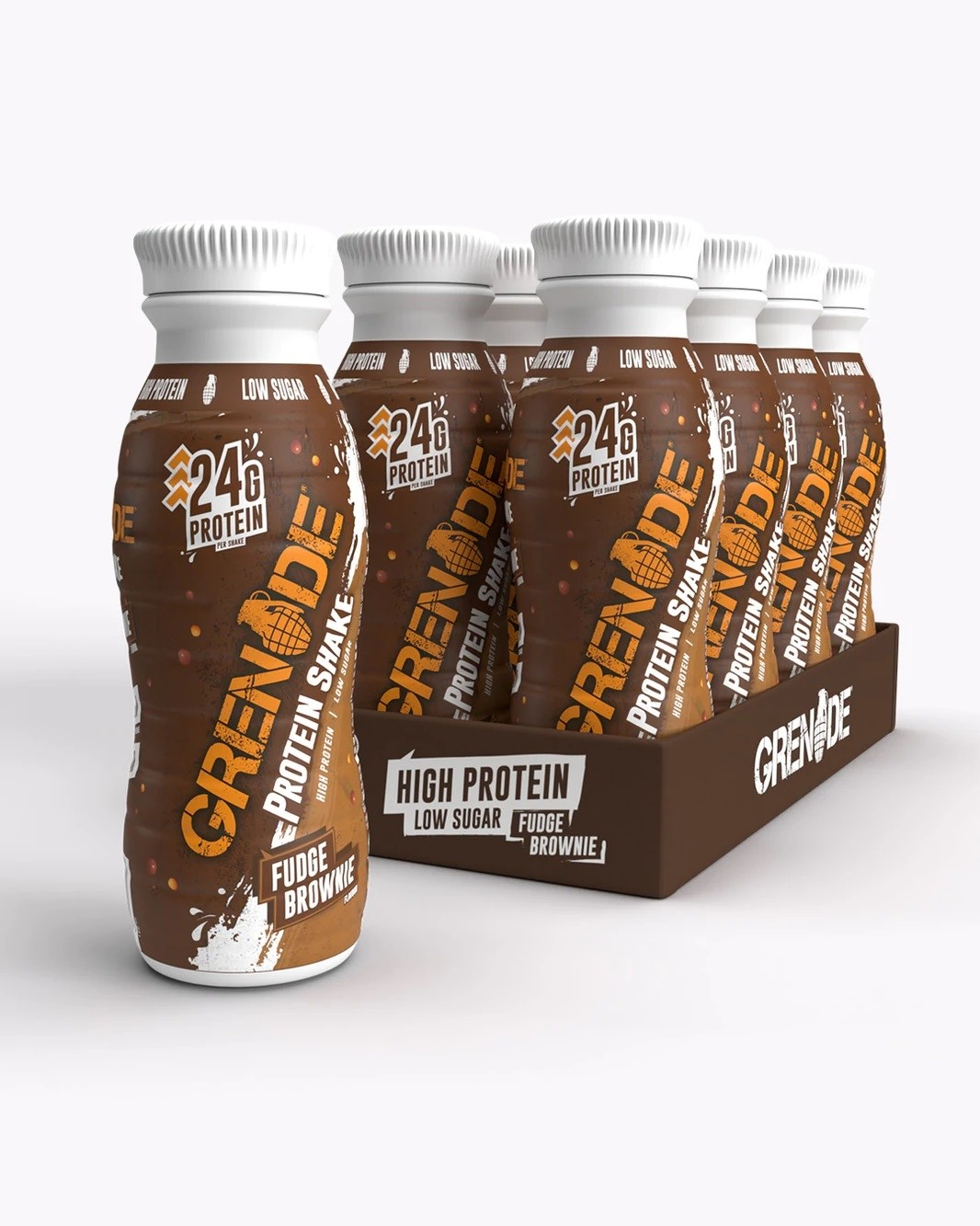 Grenade Protein Shake, Shake Proteic Rtd Cu Aroma De Ciocolata Fudge ...