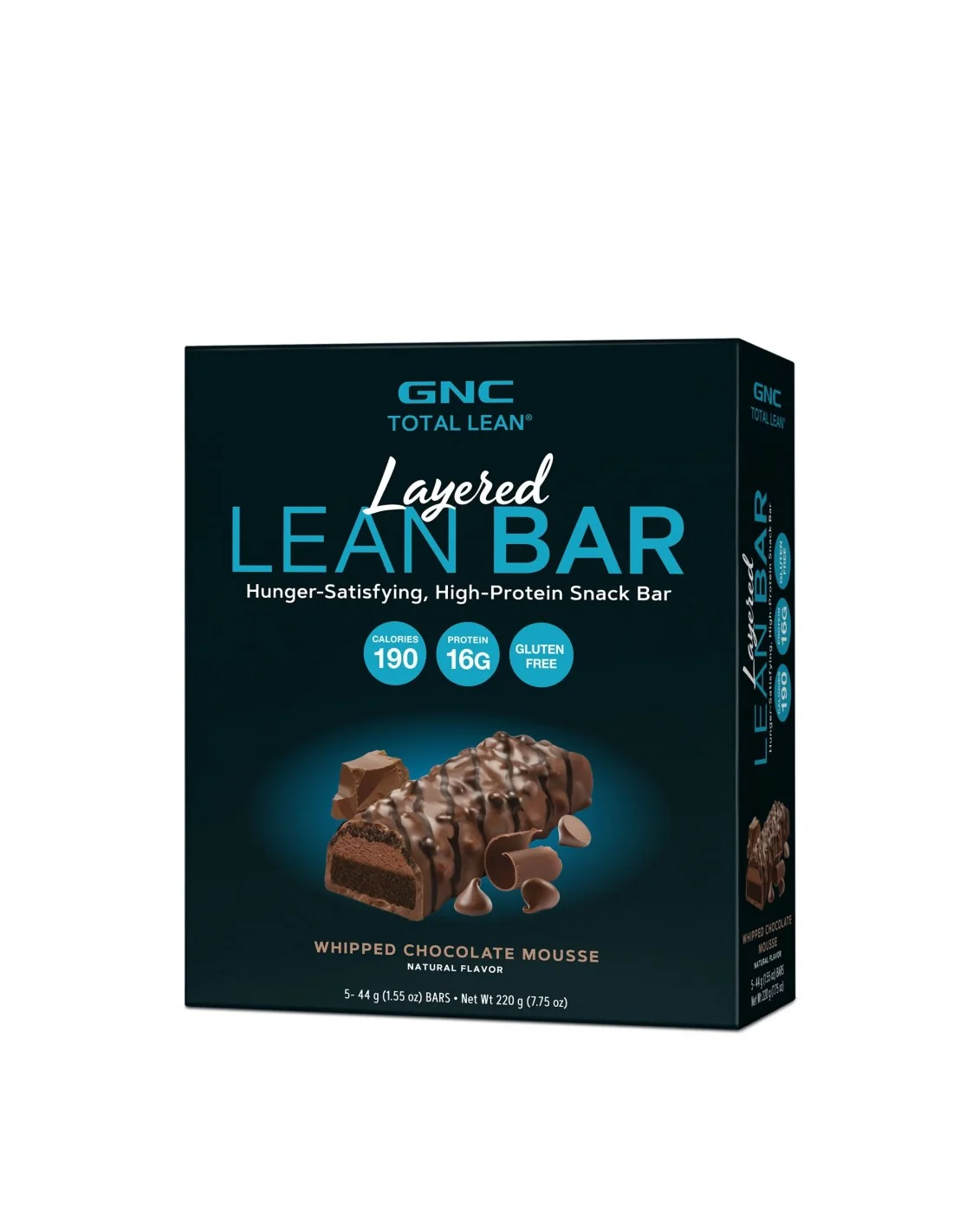 Gnc Total Lean Layered Lean Bar, Baton Proteic, Cu Aroma De Mousse De ...