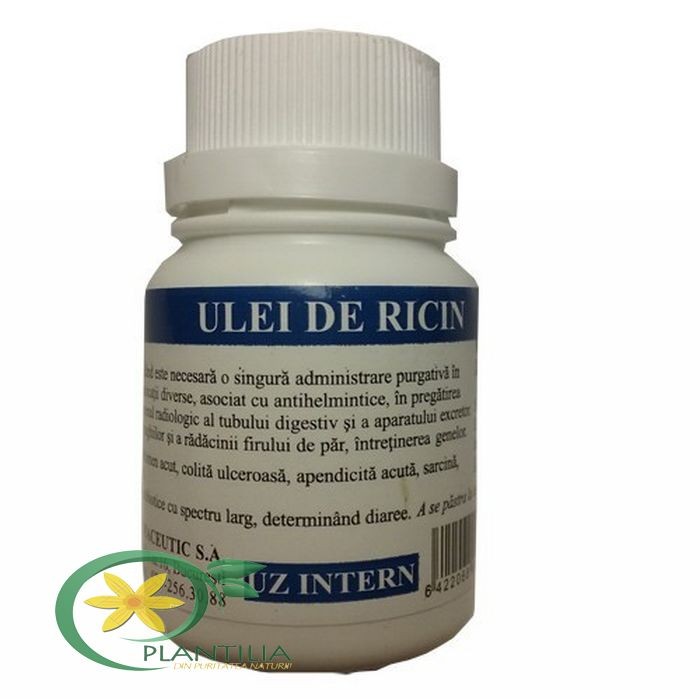 Ulei de Ricin 25 ml Tis Farmaceutic - Plantilia
