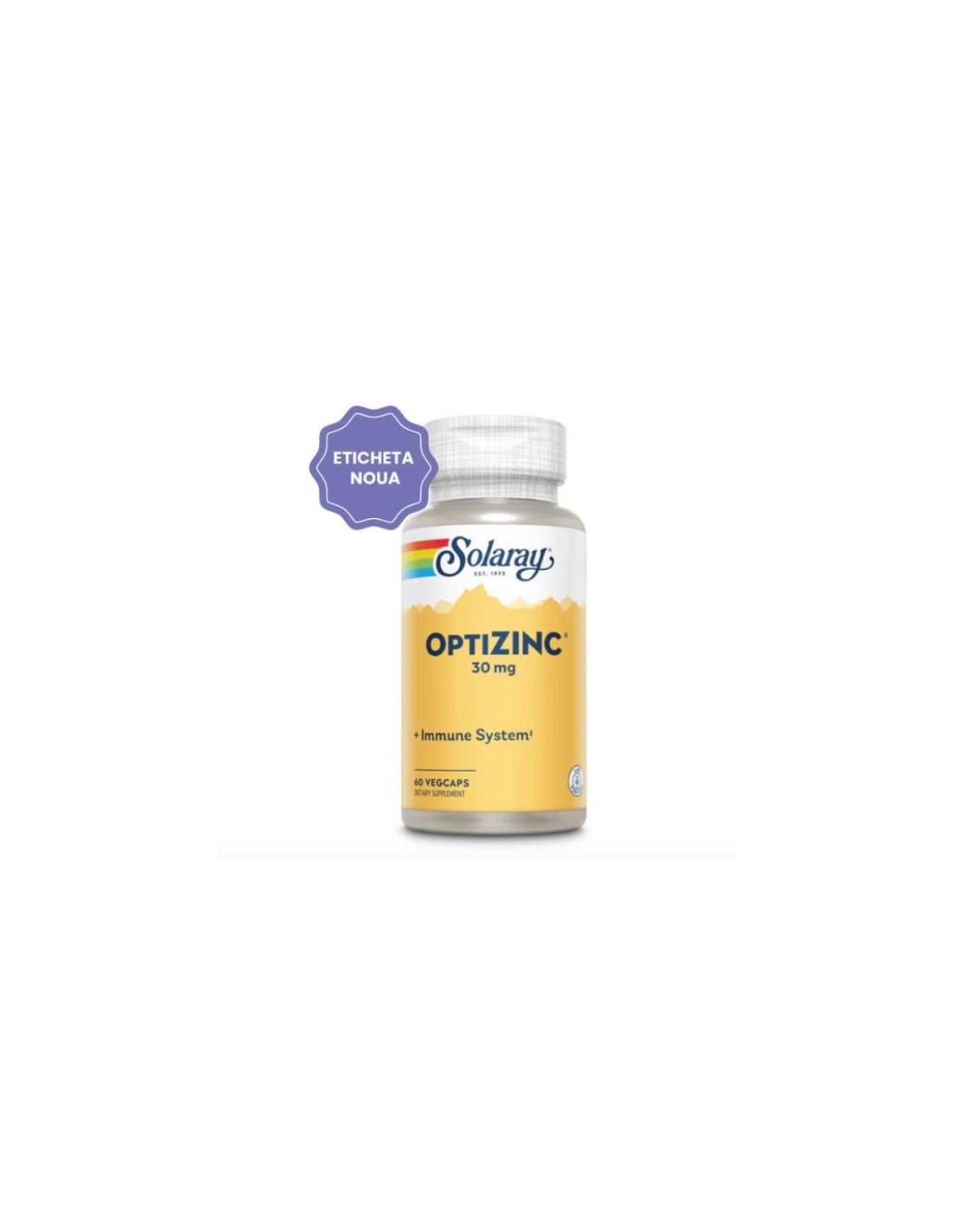 OPTIZINC 30MG 60CPS - Secom - Plantilia