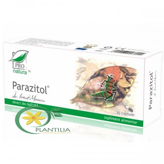 Parazitol 30 cps Pro Natura Medica - Plantilia