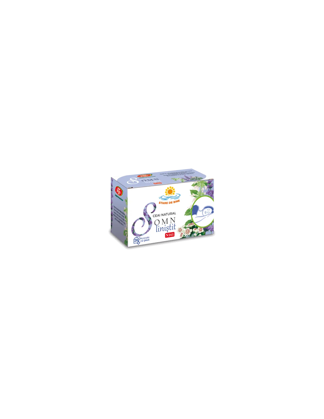 Ceai Somn Linistit 20 plicuri Fares - Plantilia