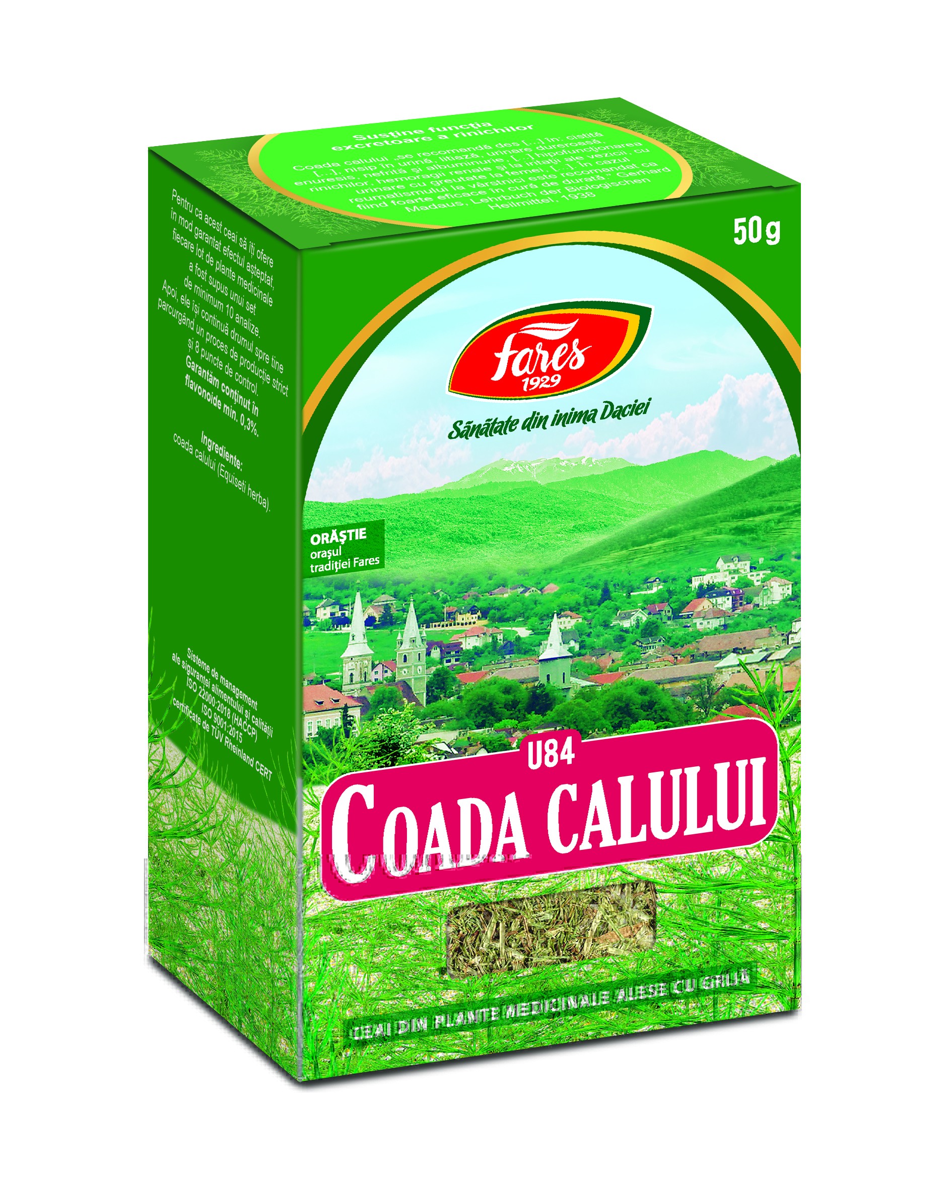 Ceai Coada Calului 50 g Fares - Plantilia