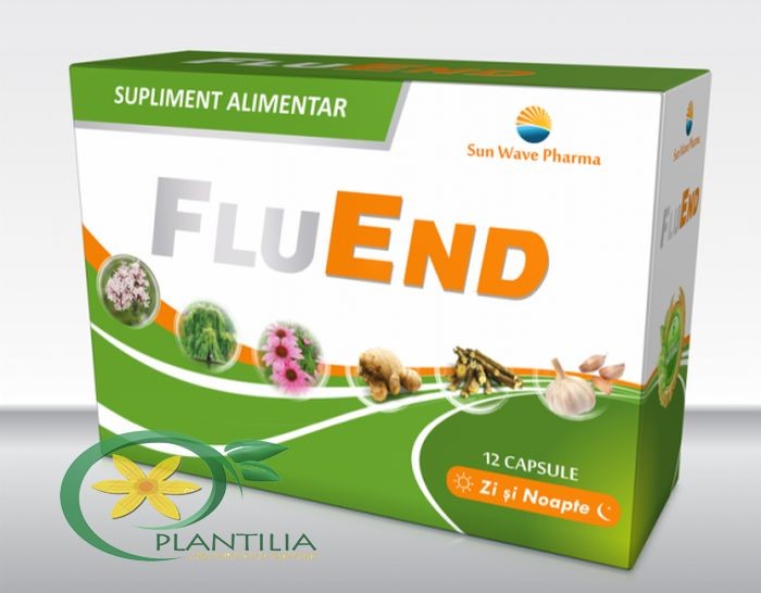 FluEnd 12 cps Sun Wave Pharma - Plantilia
