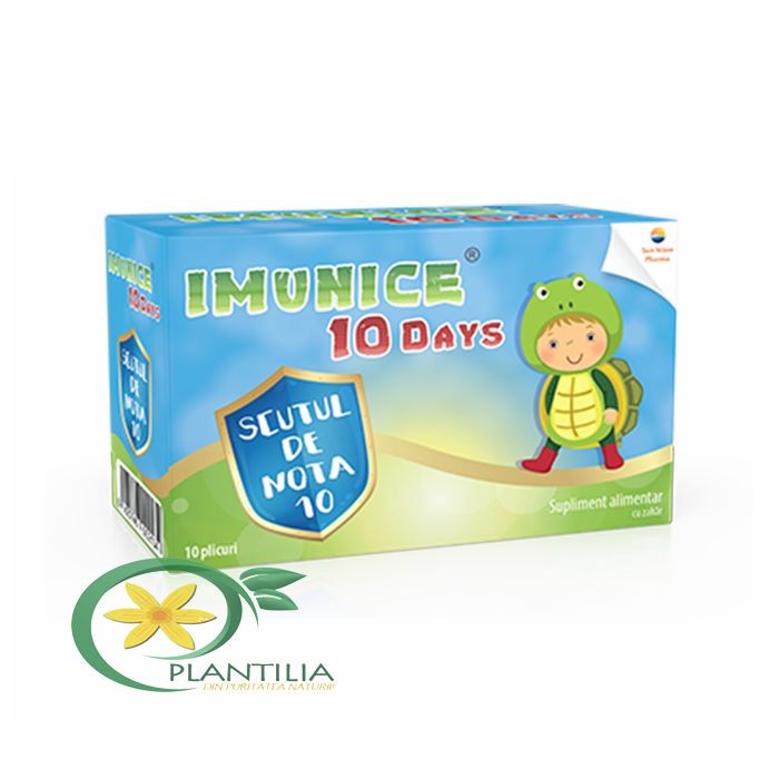 Imunice 10 days 10 plicuri Sun Wave Pharma - Plantilia