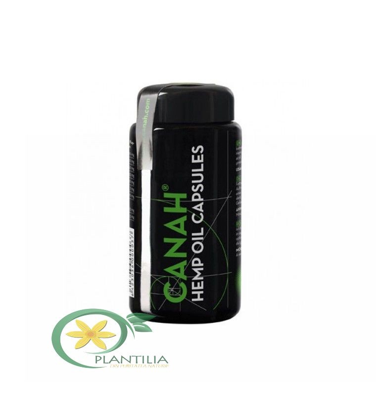 Capsule cu Ulei de Canepa 90 cps Canah - Plantilia