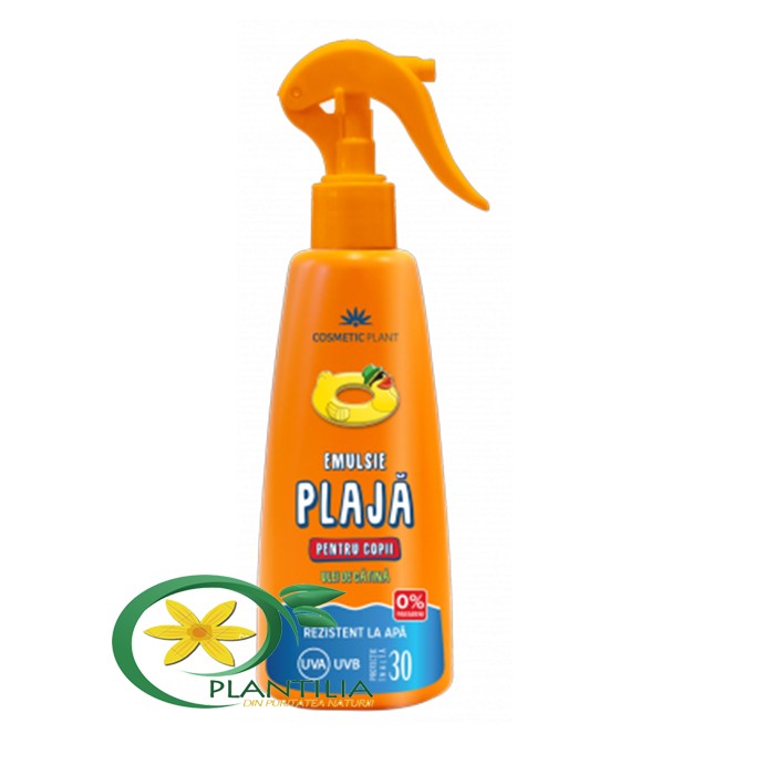 Emulsie plaja pentru copii SPF30 Cosmetic Plant Plaja - Plantilia