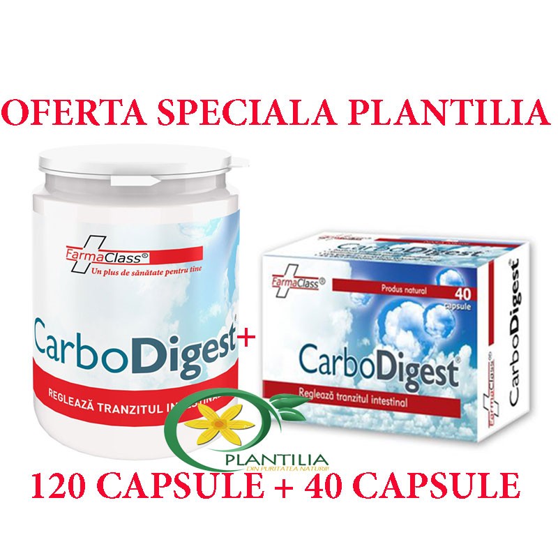 Carbodigest 120 cps + 40 cps Farmaclass - Plantilia