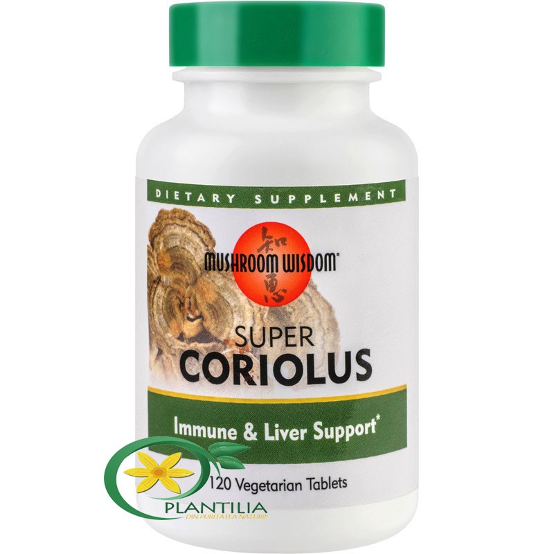Super Coriolus 120 tablete Secom - Plantilia