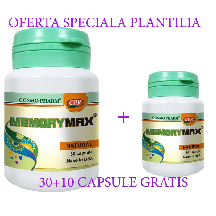 MEMORY MAX 30 + 10 capsule Cosmo Pharm - Plantilia
