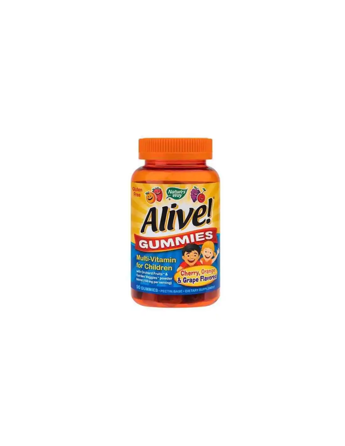 ALIVE-GUMMIES MULTIVITAMIN FOR CHILDREN 90JELEURI - Secom - Plantilia