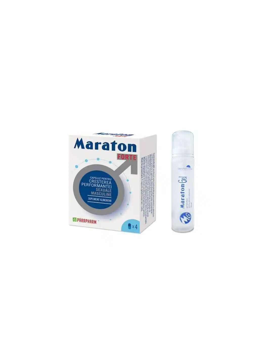 Maraton forte 4 cps Parapharm + Maraton Gel - Plantilia