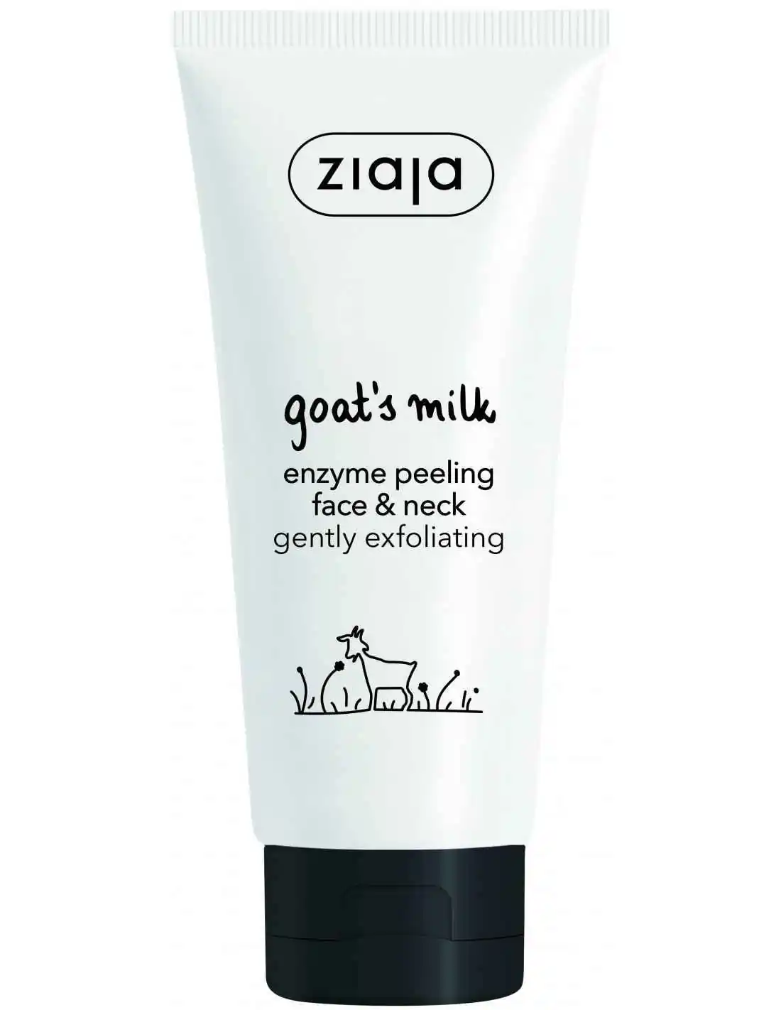 Goat's Milk - Peeling cu enzime pentru fata si gat 75 ml ZIAJA - Plantilia